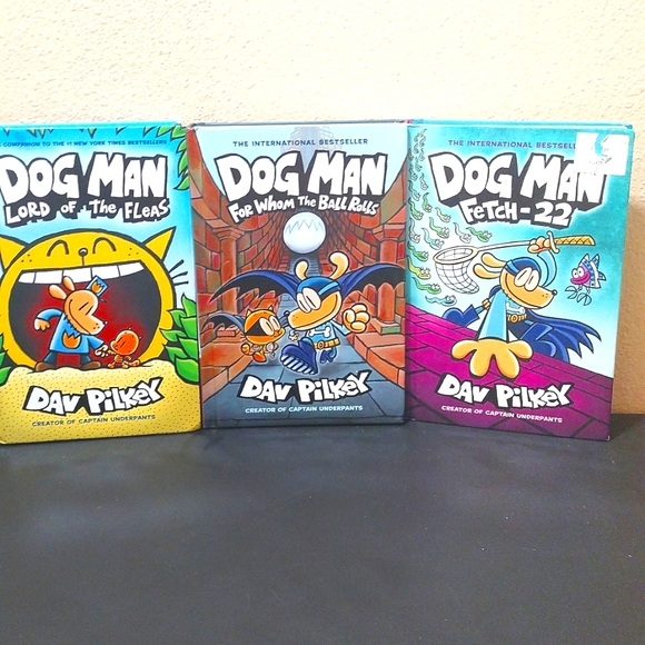 Scholastic | Other | 3 Dog Man Books | Poshmark